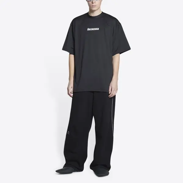 Balenciaga Short Sleeve T-shirt - Black