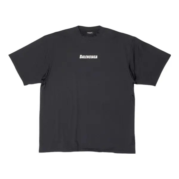 Balenciaga Short Sleeve T-shirt - Black