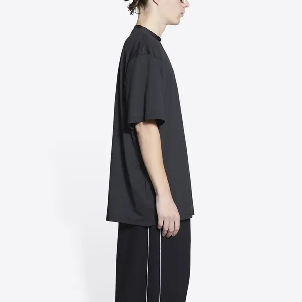 Balenciaga Short Sleeve T-shirt - Black