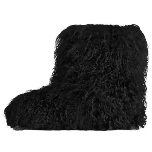 UGG Classic Short Fluff Momma Boot - Black