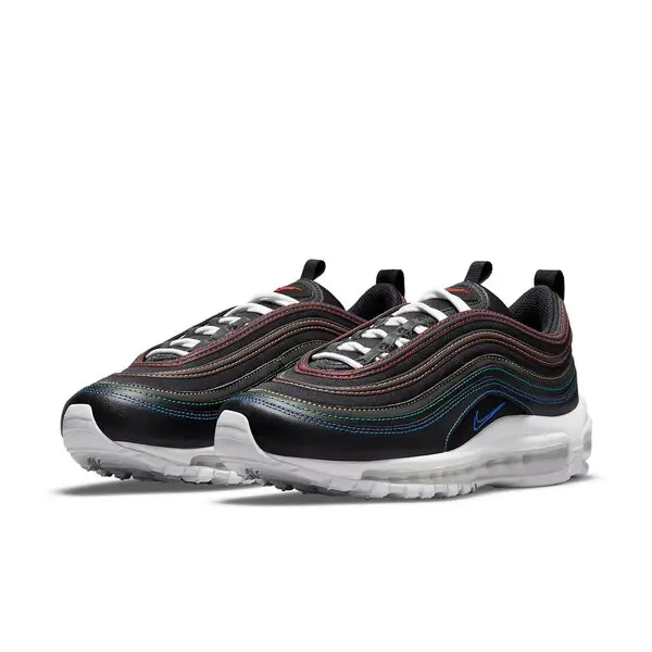 Nike Max 97 "multi Stitch Rainbow - Black