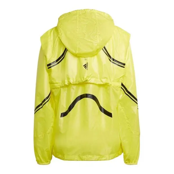 Adidas Stella Mccartney Truepace Running Jacket - Yellow