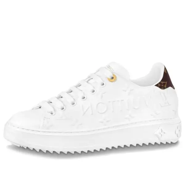 LOUIS VUITTON Time Out Trainers - White/brown