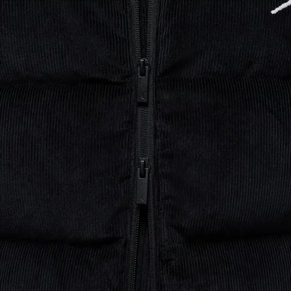 JORDAN Air Flight Down Vest - Black/black