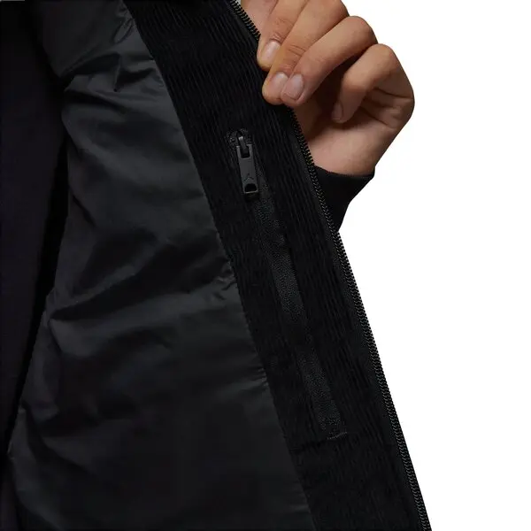 JORDAN Air Flight Down Vest - Black/black