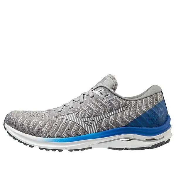Mizuno Wave Rider 24 Waveknit - Grey/blue