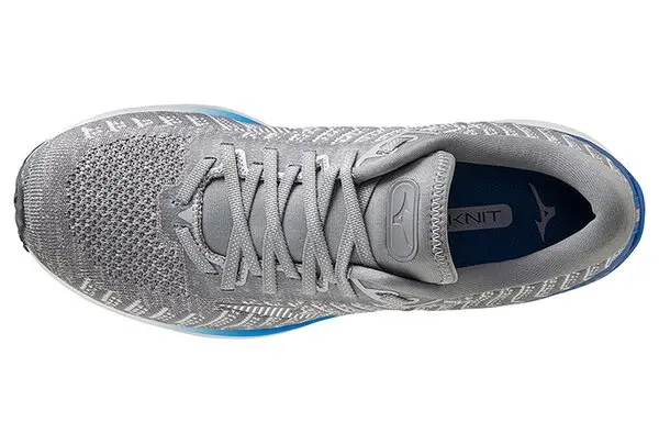 Mizuno Wave Rider 24 Waveknit - Grey/blue