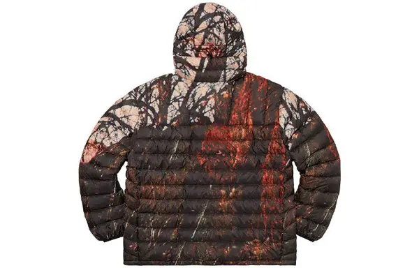 Supreme Micro Down Half Zip Hooded Pullover - Multi-color