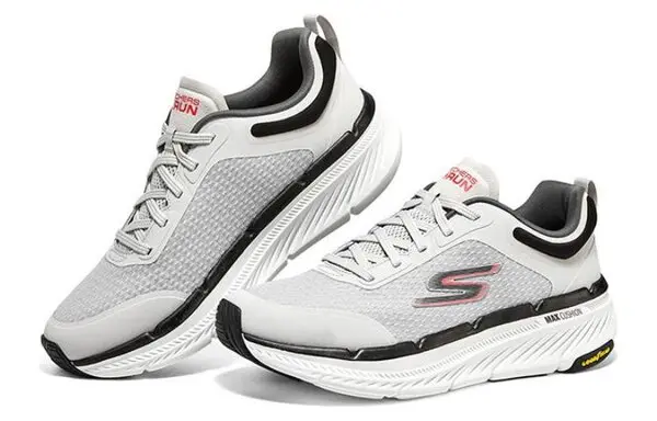 Sketchers Go Run Performance Sneakers - Silver