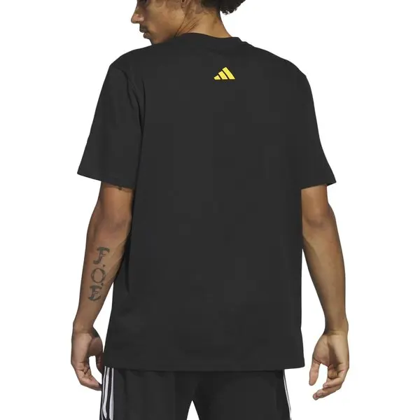 Adidas Ftw Link 3 T-shirt 'black Yellow