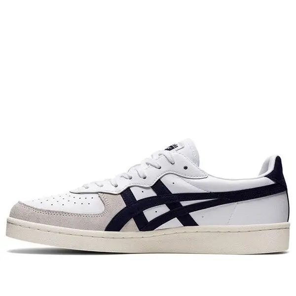 Onitsuka Tiger Gsm Low Top Sneakers - White/dark Blue/grey