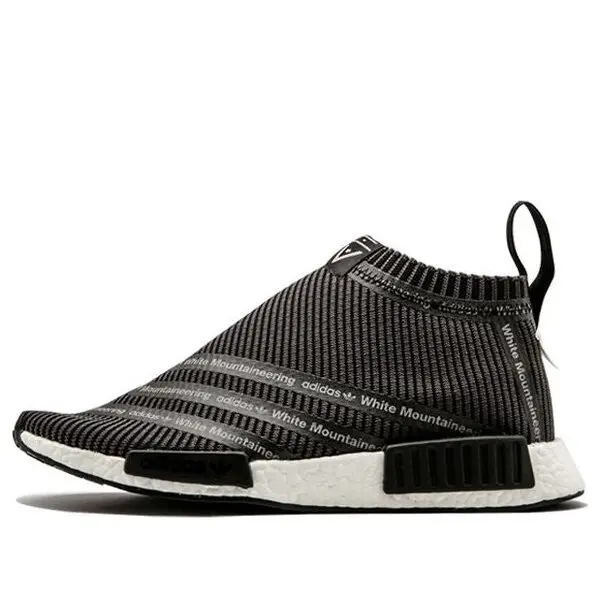 Adidas White Mountaineering X Nmd_cs1 " White" Sneakers - Black
