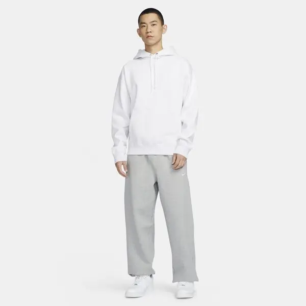 Nike Swoosh Open-hem Sweatpants Asia Sizing 'grey