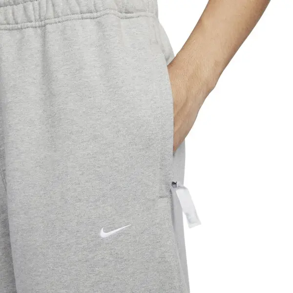 Nike Swoosh Open-hem Sweatpants Asia Sizing 'grey