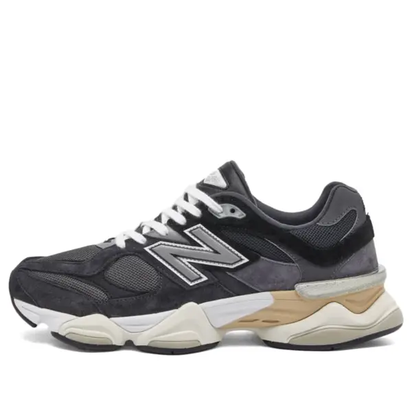NEW BALANCE 9060 Lace-up Sneakers - Black/charcoal/sea Salt