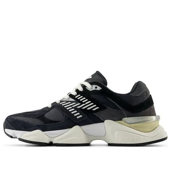 NEW BALANCE 9060 Lace-up Sneakers - Black/charcoal/sea Salt