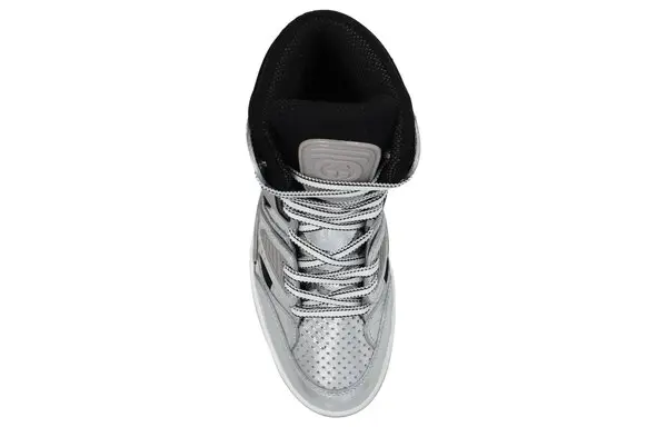 Gucci Basket High-top Sneakers - Silver/black