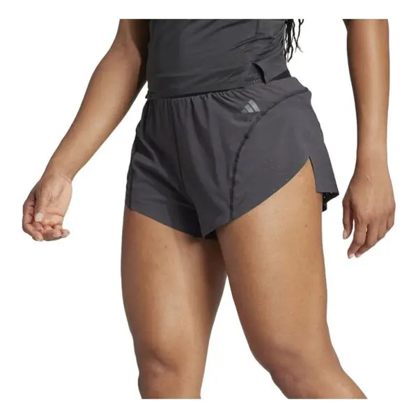 Adidas Adizero Running Split Shorts - Black