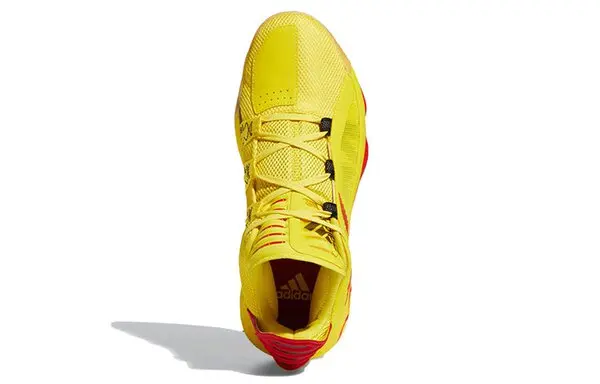 Adidas Dame 6 "hot Rod" Sneakers - Yellow/red