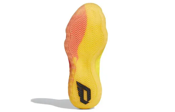 Adidas Dame 6 "hot Rod" Sneakers - Yellow/red