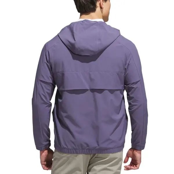 Adidas Go-to Full-zip Hooded Windbreaker - Preloved Violet