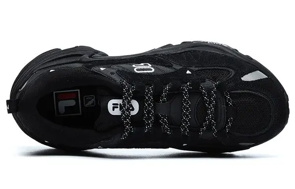 FILA FUSION Chunky Sneakers - Black/silver