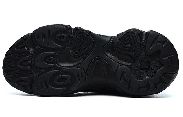 FILA FUSION Chunky Sneakers - Black/silver