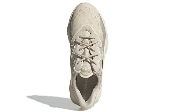 Adidas Originals Ozweego Cozy Lace-up Sneakers - Cream/gray