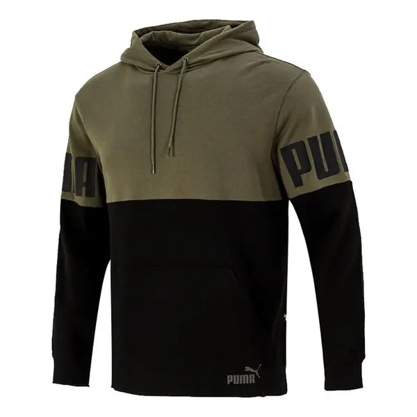 PUMA Colorblocked Logo Hoodie