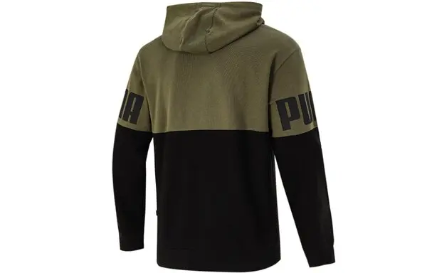 PUMA Colorblocked Logo Hoodie