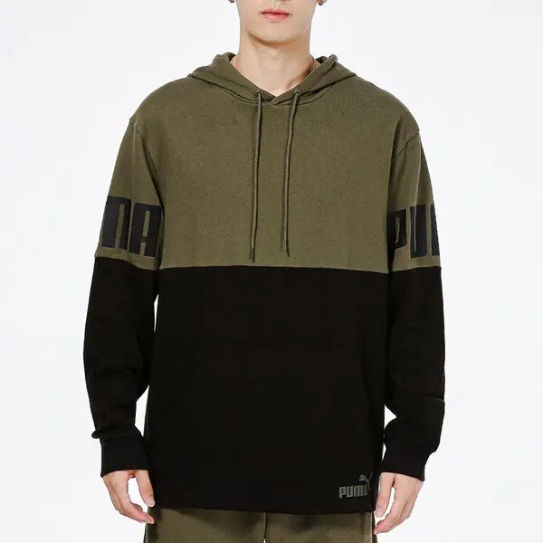 PUMA Colorblocked Logo Hoodie