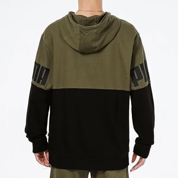 PUMA Colorblocked Logo Hoodie