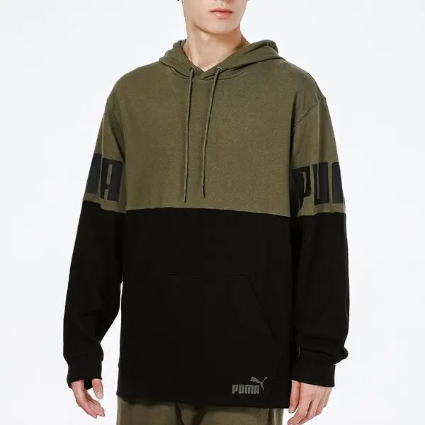 PUMA Colorblocked Logo Hoodie