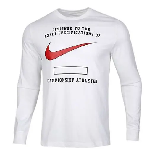 Nike Long Sleeve Tee - White