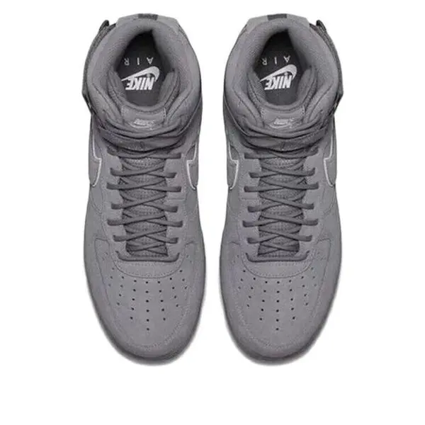 Nike Force 1 High '07 Lv8 Suede Sneakers - Grey