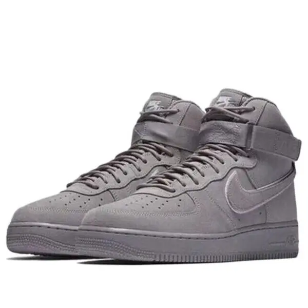 Nike Force 1 High '07 Lv8 Suede Sneakers - Grey