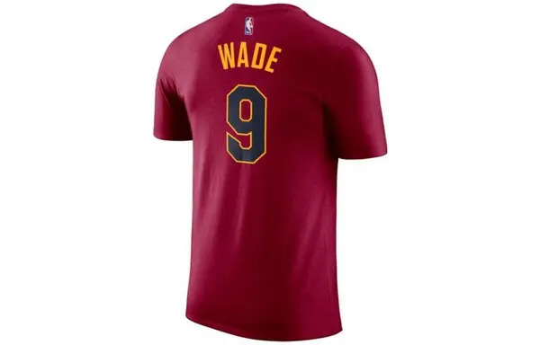Nike Nba Fan Edition Wade No. 9 Cavaliers Basketball T-shirt - Multi-color