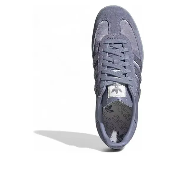 Adidas Samba Og Satin Sneakers - Silver Violet/silver Violet/cloud White