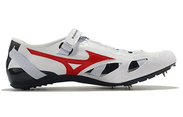 Mizuno Chrono Inx Athletic Spikes - White/red