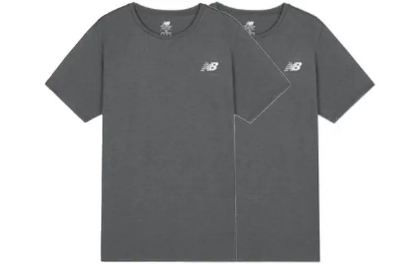 NEW BALANCE Essential Logo T-shirt Asia Sizing - Black