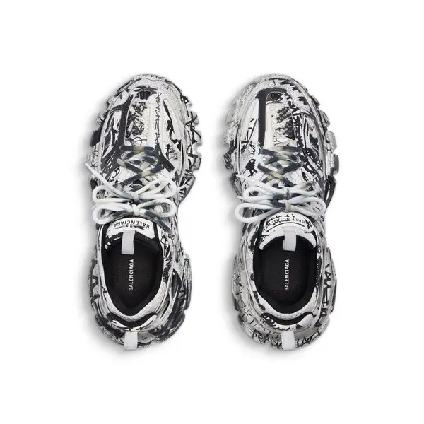Balenciaga Track Graffiti Sneakers