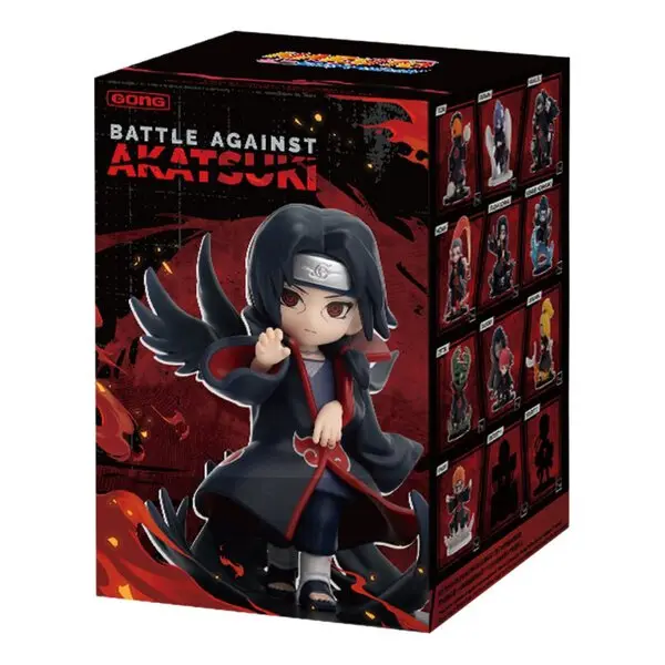 POP MART Naruto Shippuden Battle Against Akatsuki Figure Blind Box - Multi-color