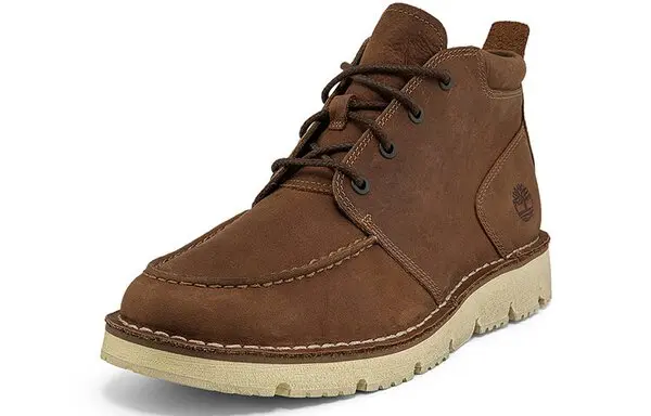 Timberland Westmore Moc Toe Chukka Boots - Brown/white