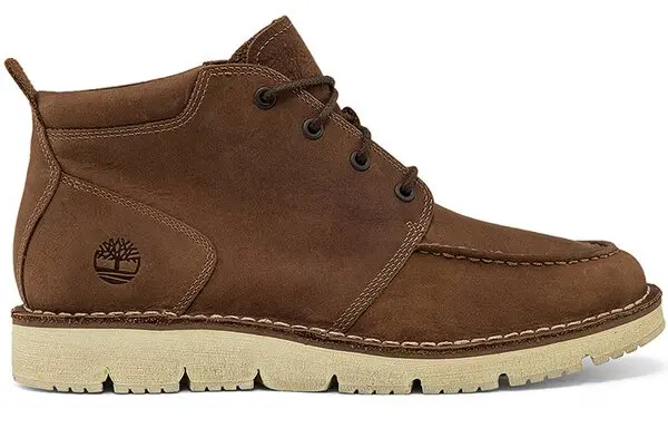 Timberland Westmore Moc Toe Chukka Boots - Brown/white