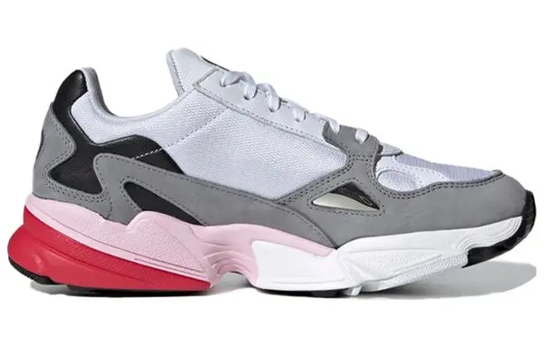 Adidas Falcon "white Grey" Sneakers - Cloud White/grey