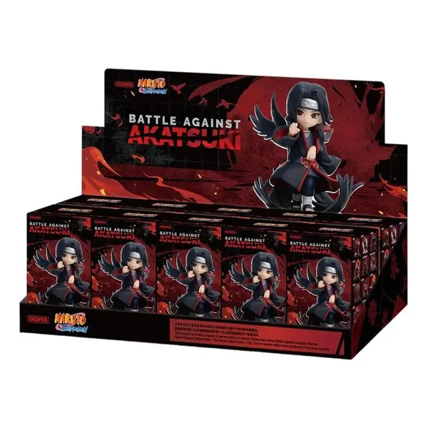 POP MART Naruto Shippuden Series Battle Against Akatsuki Themed Figure Sealed Cases - Multi-color