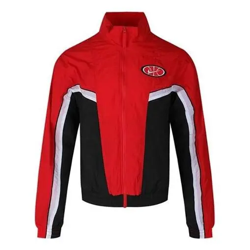 Nike Throwback Basketball Jacket - Redblack