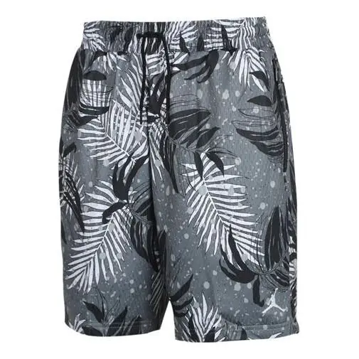 JORDAN Jumpman Printed Knit Shorts - Black