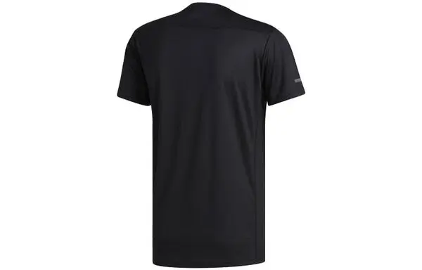 Adidas Run It Tee Logo - Black