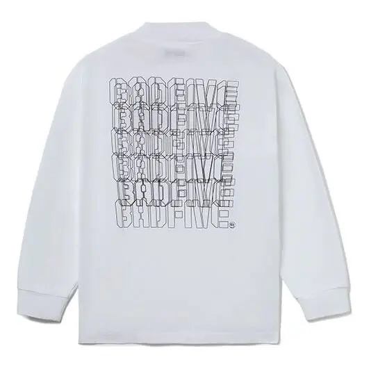 LI-NING Badfive Sports Basketball Series Long Sleeve T-shirt - White